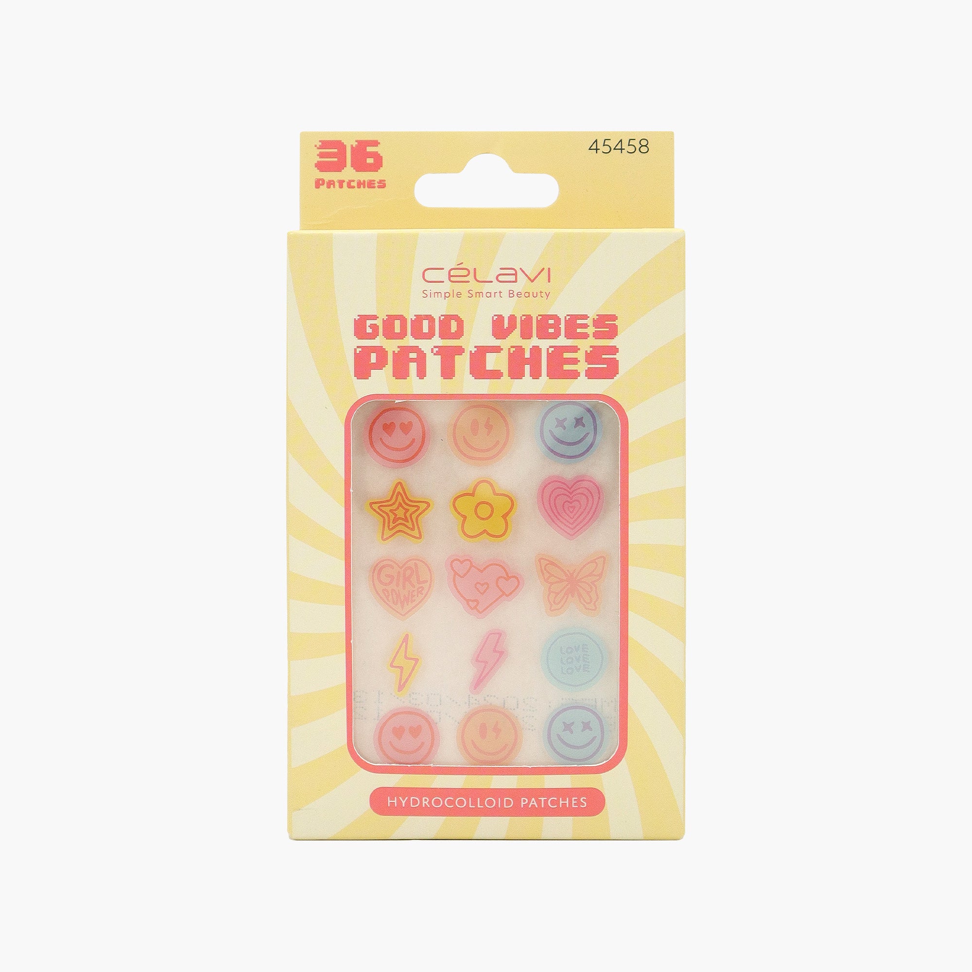 36PC GOOD VIBES PATCHES