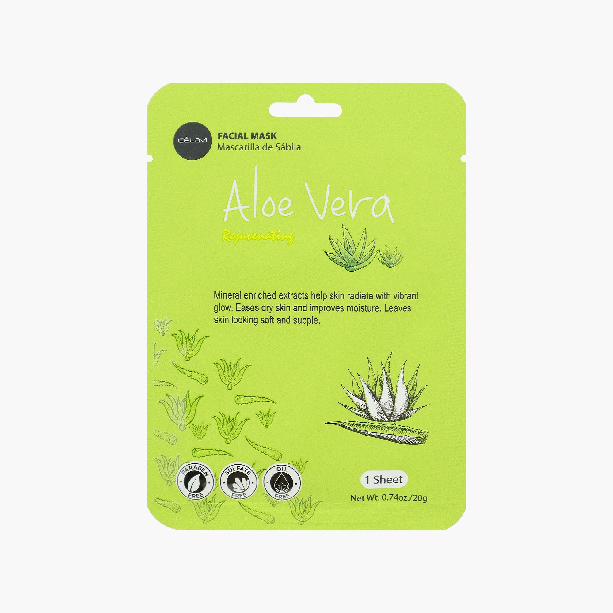 CÉLAVI MASK PACK ALOE